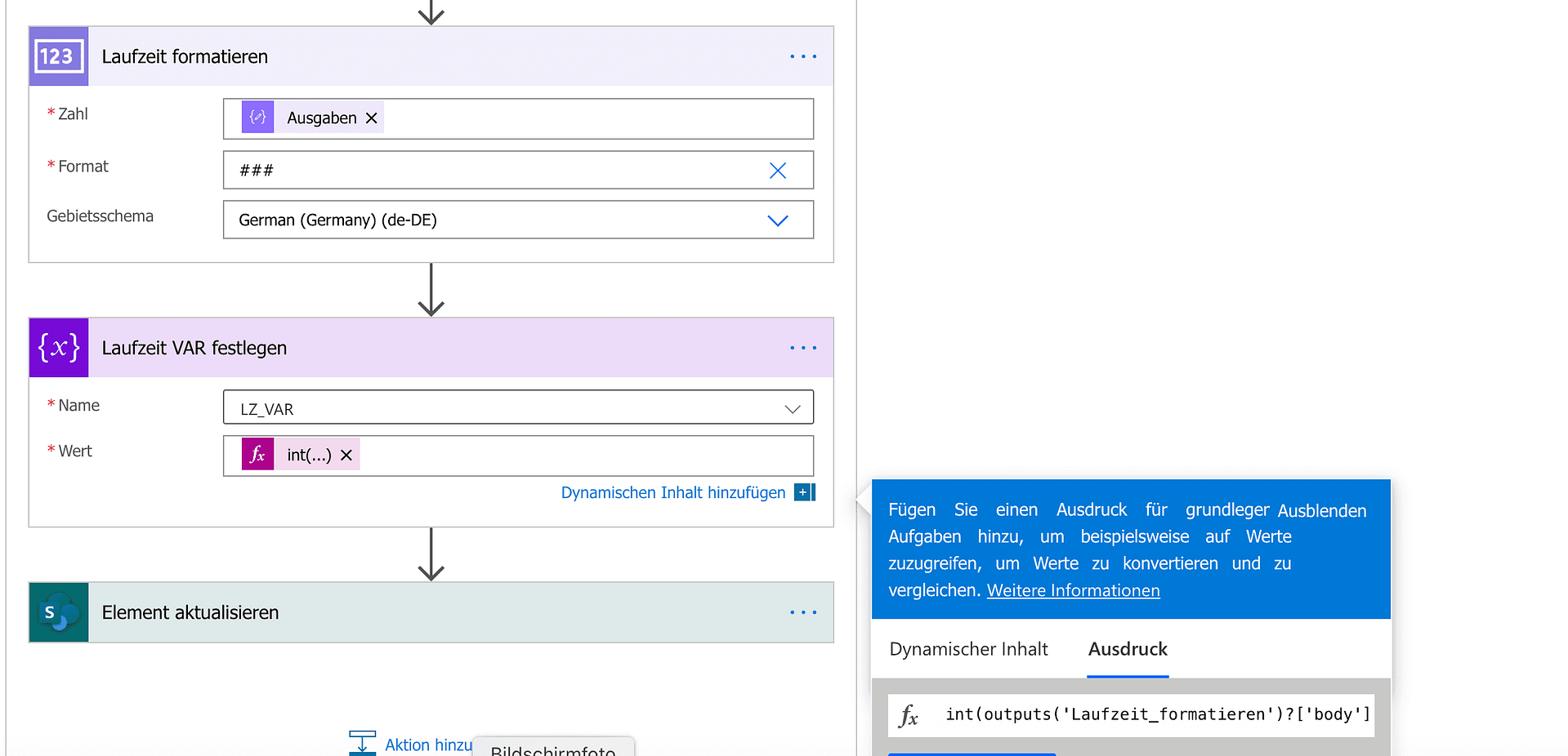 Formatting Numbers In A Flow Power Automate Noprob Oit